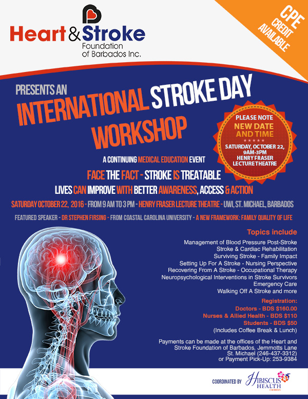 International Stroke Day Workshop 2016 – Hibiscus Health Caribbean Inc.